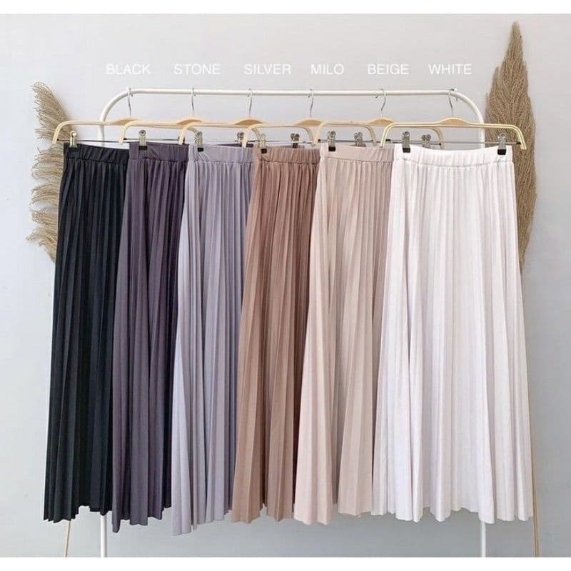 Jual ROK PLISKET PAYUNG PREMIUM / ROK PLISKET SERIES/rok plisket ...