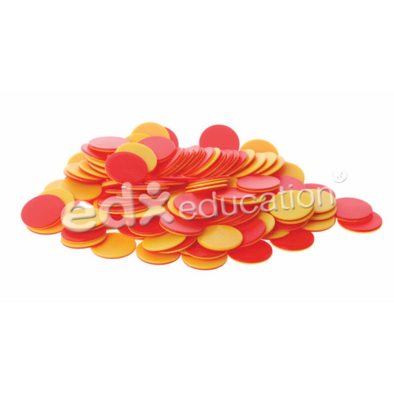 Jual Alat peraga matematika Edx Education 2-Color Counters (Red-Yellow ...