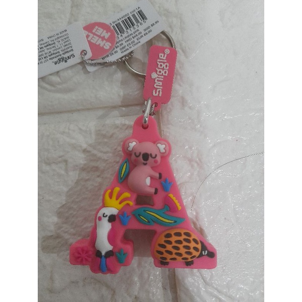 Jual smiggle scented alphabet keyring | Shopee Indonesia