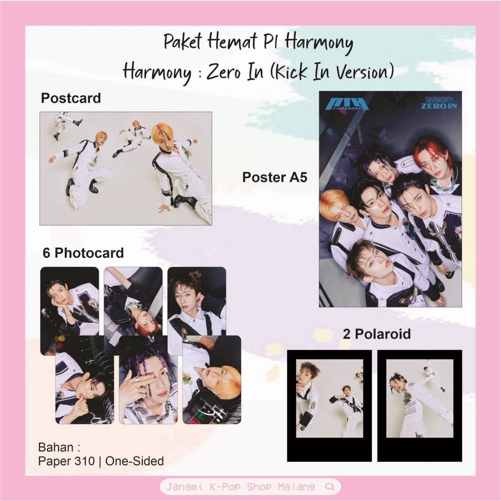 Jual Fankit P1 Harmony - Harmony : Zero In (Doom Du Doom) | P1 Harmony ...