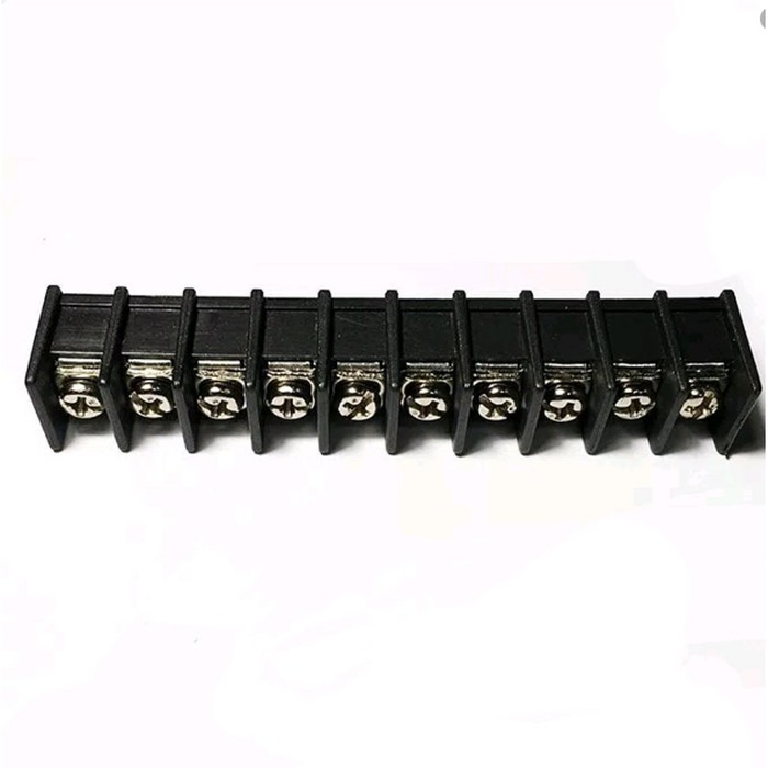 Jual KF45 Terminal Block Hitam 10P PCB 10 P KF45 10 Pin KF 45 baut ...
