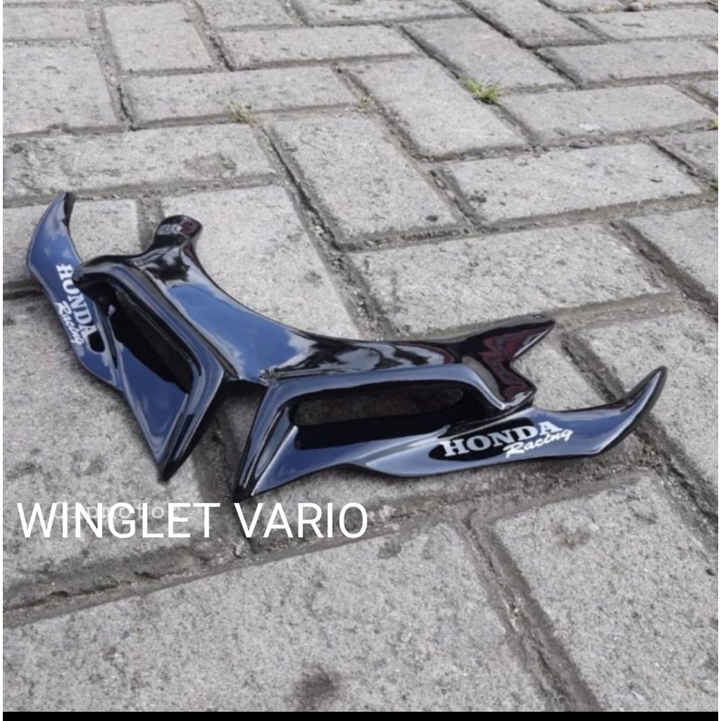Jual winglet vario 125 Vario 150 new 2019 esp sayap kumis winlet visor vario beat | Shopee Indonesia