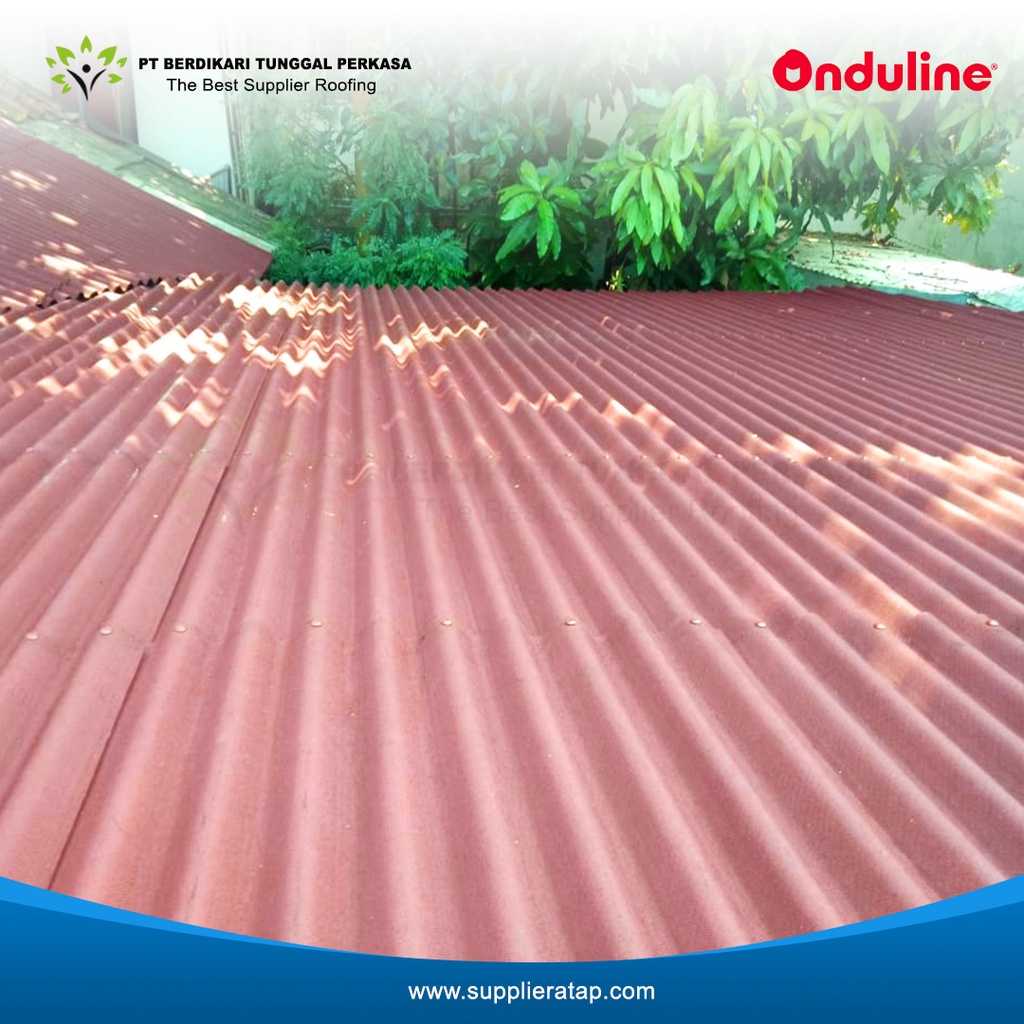 Jual Atap Bitumen Onduline Classic / Atap Rumah | Shopee Indonesia