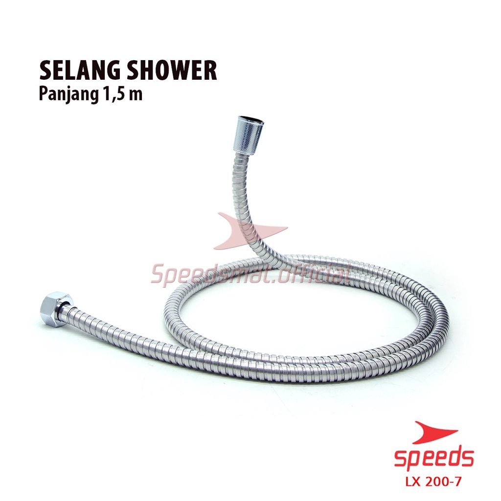Jual SPEEDS Selang Shower Nekel 1.5 Meter Selang Fleksibel Mandi ...