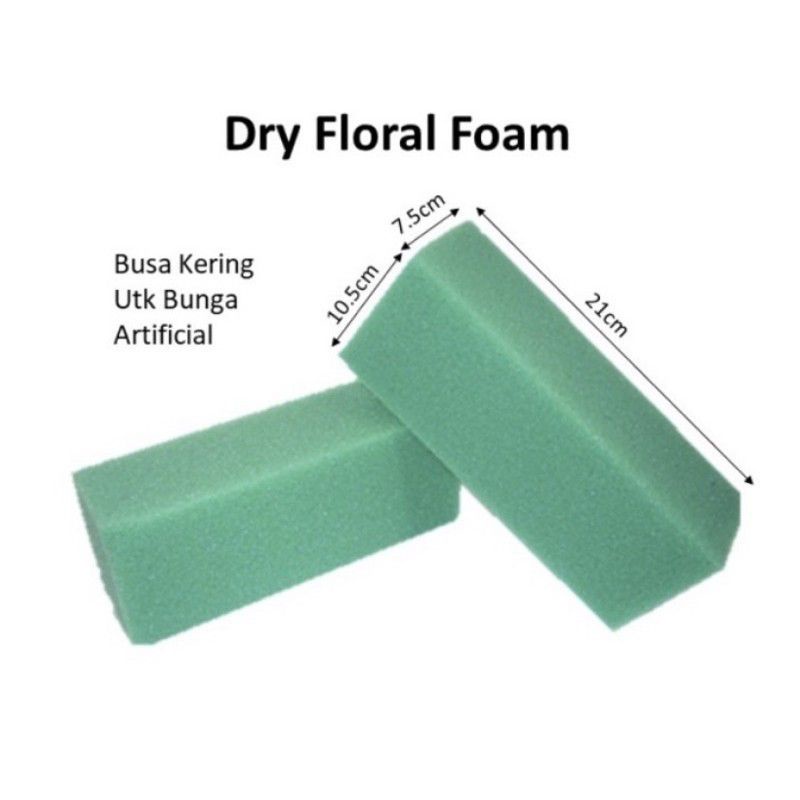 Jual busa bunga kering / dry floral foam | Shopee Indonesia
