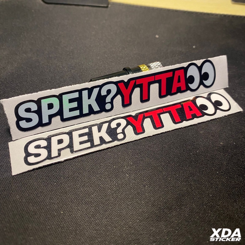 Jual STIKER/STICKER PRINTCUTT SPEK? YTTA | Shopee Indonesia