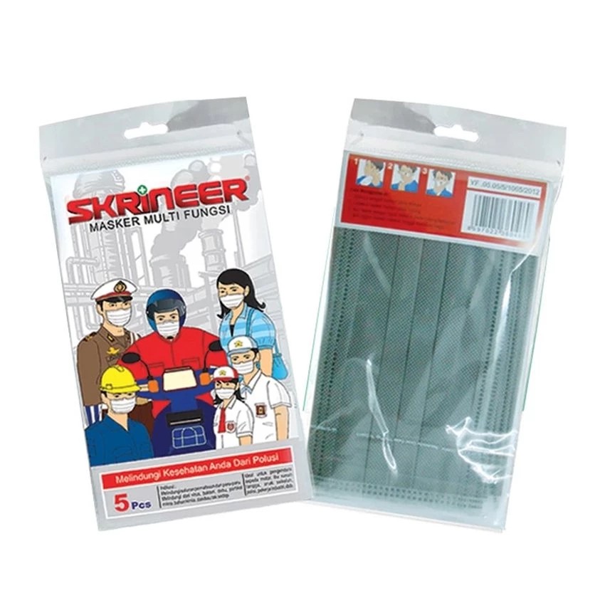 Jual Skrinner Masker isi 5 - ( B31006 ) | Shopee Indonesia