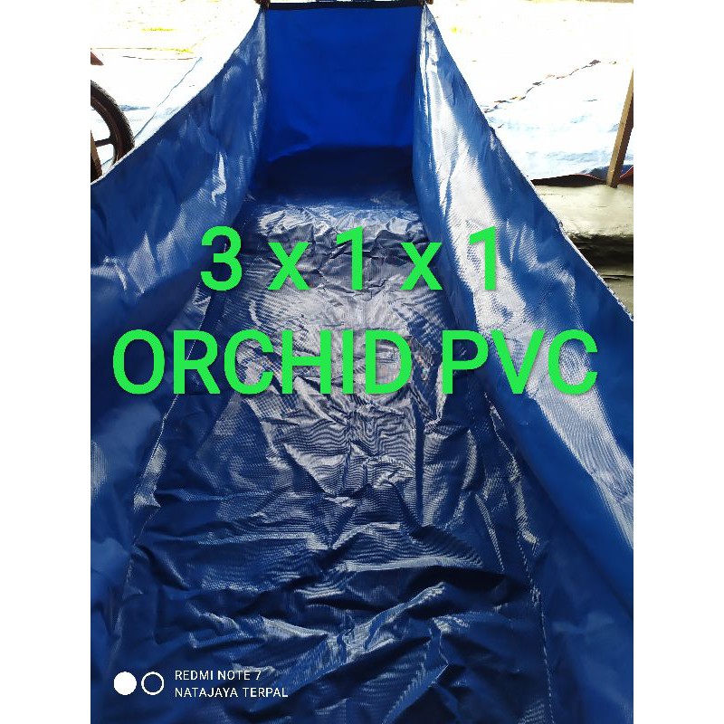 Jual Terpal kolam 3x1x1 Orchid Semikaret PVC | Shopee Indonesia