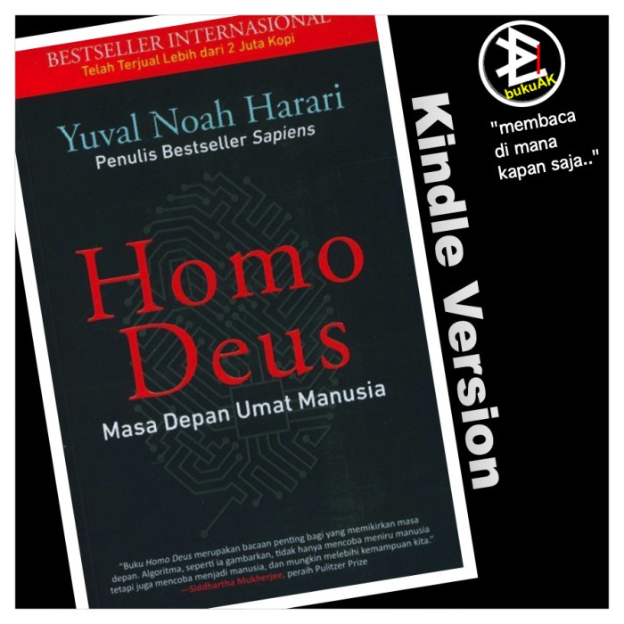 Jual Bahasa Indonesia - HomoDeus - Yuval Noah Harari (Kindle Version ...