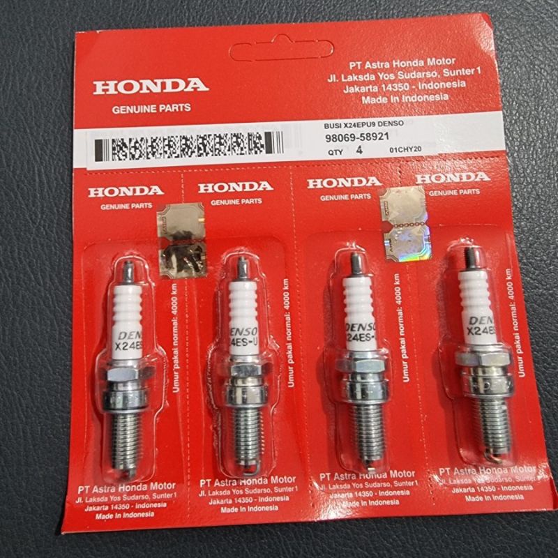 Jual BUSI HONDA TIGER MEGAPRO GL PRO X24 DENSO | Shopee Indonesia