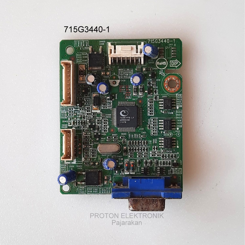 Jual Mainboard LCD LED Monitor HP LV1561W NJ711A Compaq CQ1569 NJ702A ...