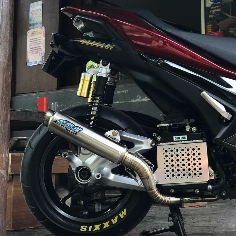Jual Knalpot Dos Muffler Original Jogja Aerox Old Stainless original ...