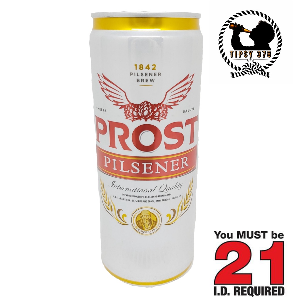 Jual BEER PROST PILSENER 320ML CANS (ECER/SATUAN) | Shopee Indonesia