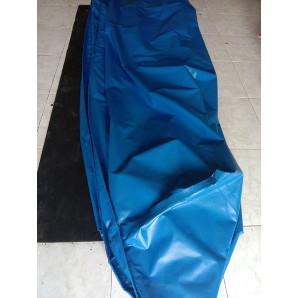 Jual Terpal PVC Orchid biru lembaran Ukuran Custom, Harga PERMETER ...