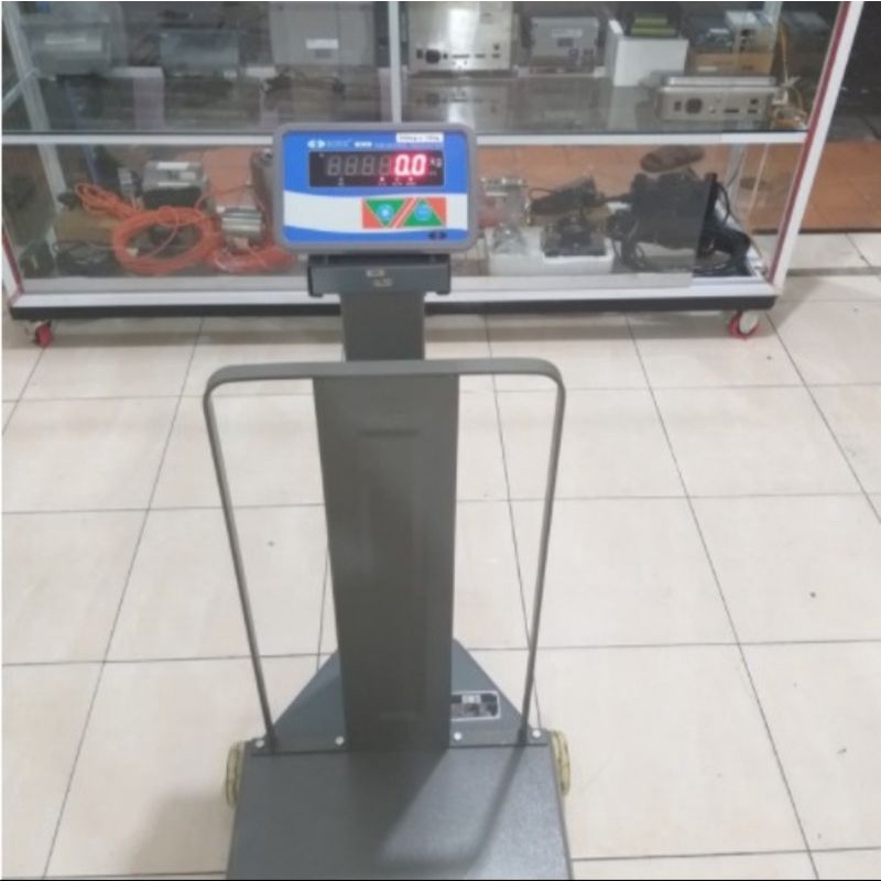 Jual timbangan duduk hybrid SONIC A1-5 CAP 300kg-600kg / timbangan besi 600KG | Shopee Indonesia