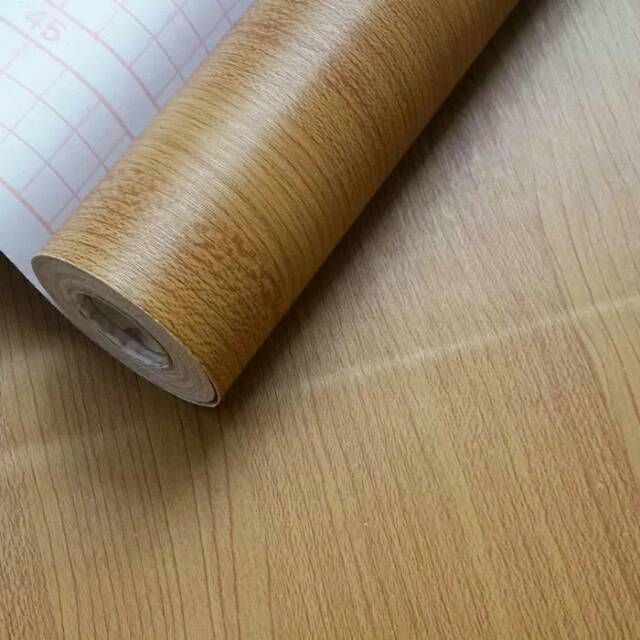 Jual Wallpaper Sticker Dinding Motif Kayu 10m X 45cm Shopee Indonesia