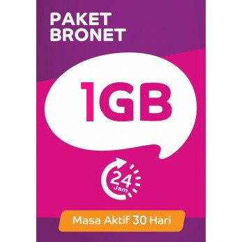 Jual Axis Bronet 1GB 24jam 30 Hari | Shopee Indonesia