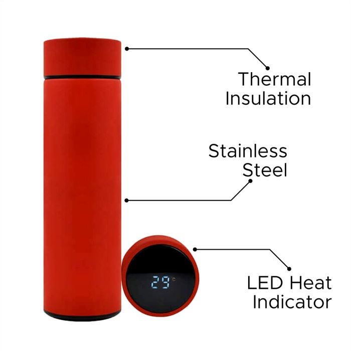 Jual Termos Air Panas LED Display 500ml | Shopee Indonesia