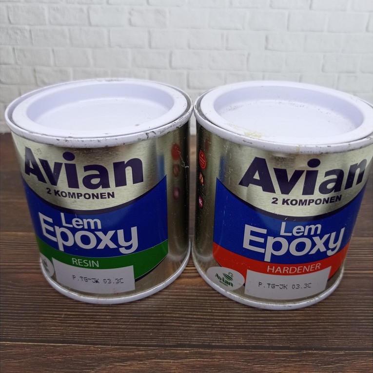 Jual Lem Epoxy Set Kecil (2 komponen) Merk ALF/Polibest/Avian/NR ...