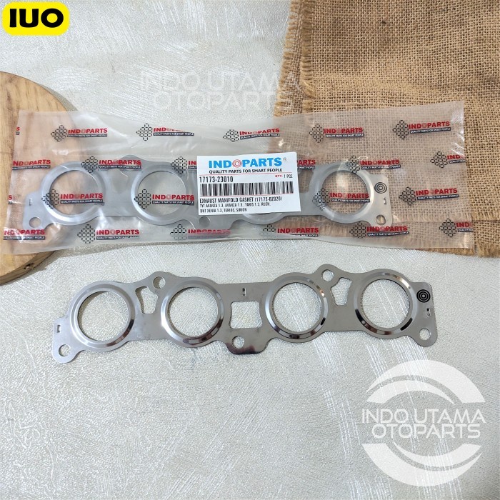 Jual Packing Manipol Api Rush Terios Yaris Gasket Manifold EX INDOPARTS ...