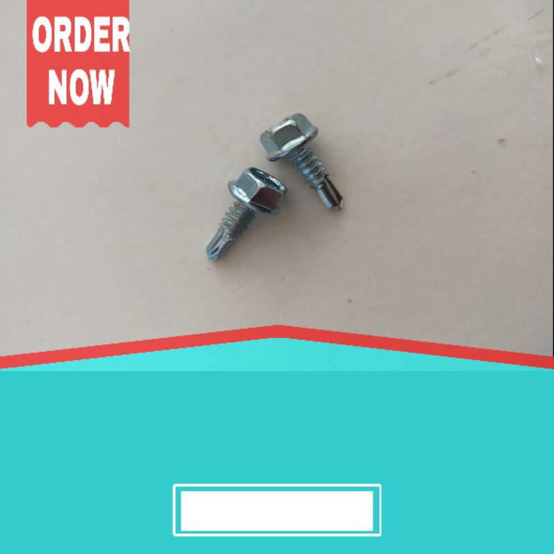 Jual Baut sekrup/ baut baja ringan untuk kuda kuda 10X16 | Shopee Indonesia