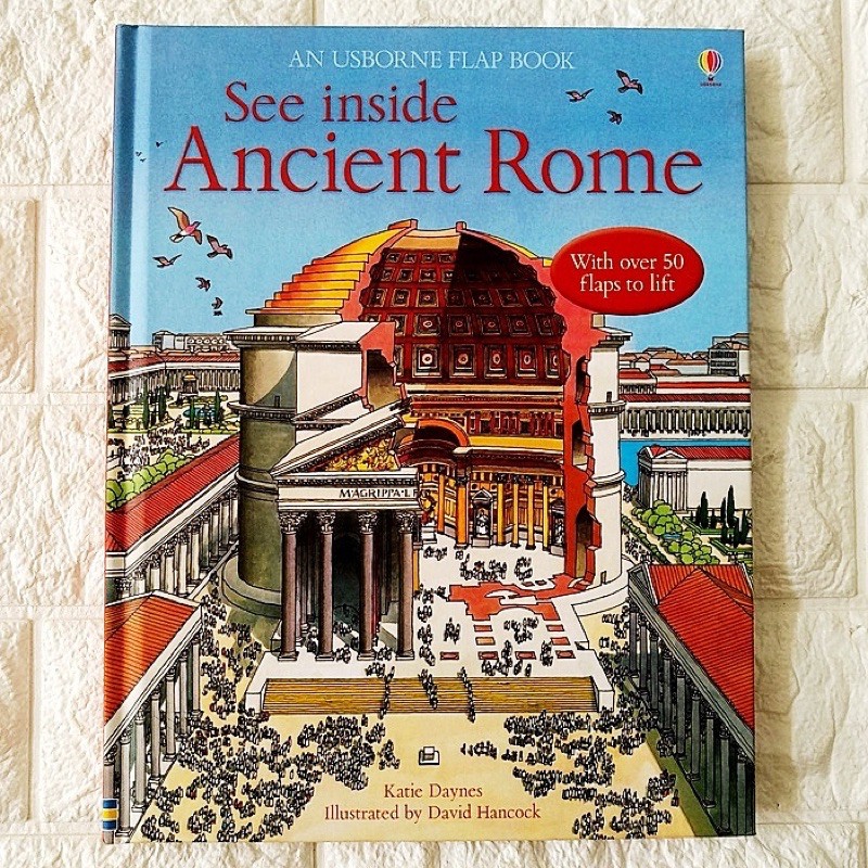 Jual USBORNE - SEE INSIDE ANCIENT ROME | Shopee Indonesia