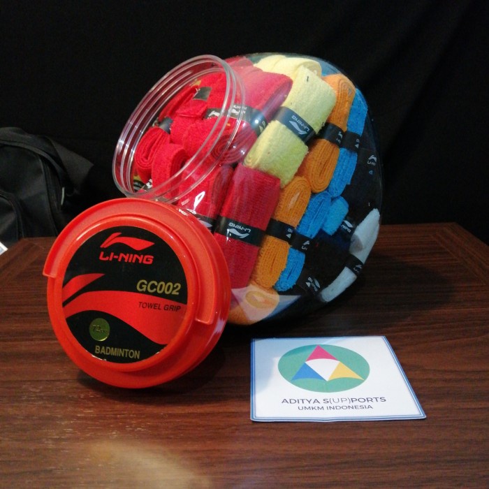 Jual Grip Handuk Lining Pegangan Raket Badminton Towel Serap Keringat ...