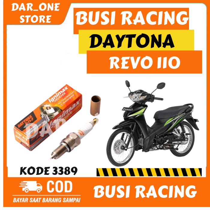 Jual BUSI DAYTONA RACING ORIGINAL HONDA REVO IRIDIUM 3389 | Shopee Indonesia