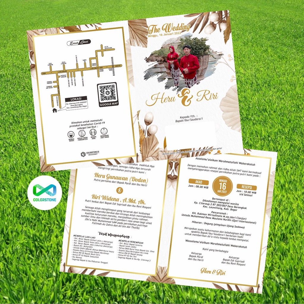 Jual Undangan Custom Foto | Undangan Foto Murah | Undangan Promo ...