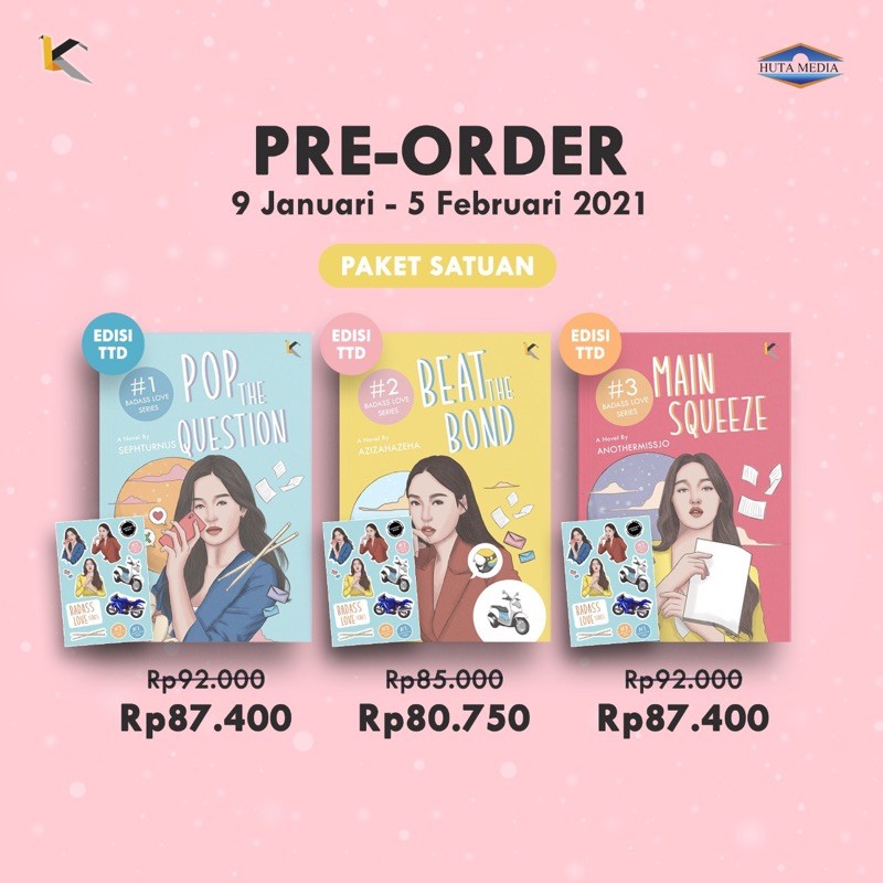Jual Paket Satuan Baddas Love Series | Shopee Indonesia