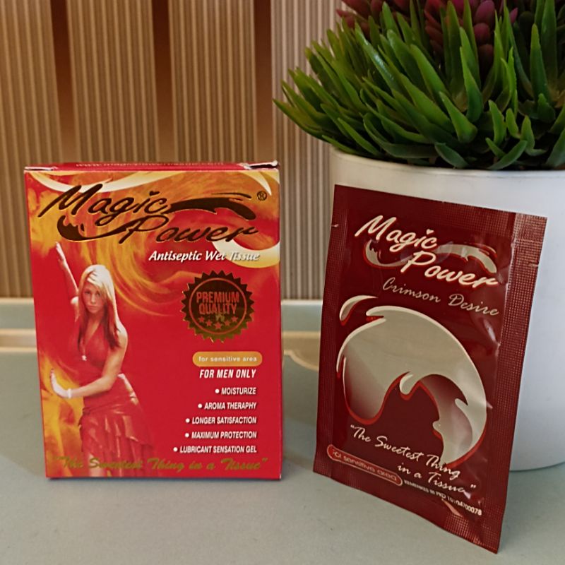 Jual TISSUE MAGIC POWER (TISSUE BASAH) KHUSUS PRIA 18+ OBAT KUAT ...