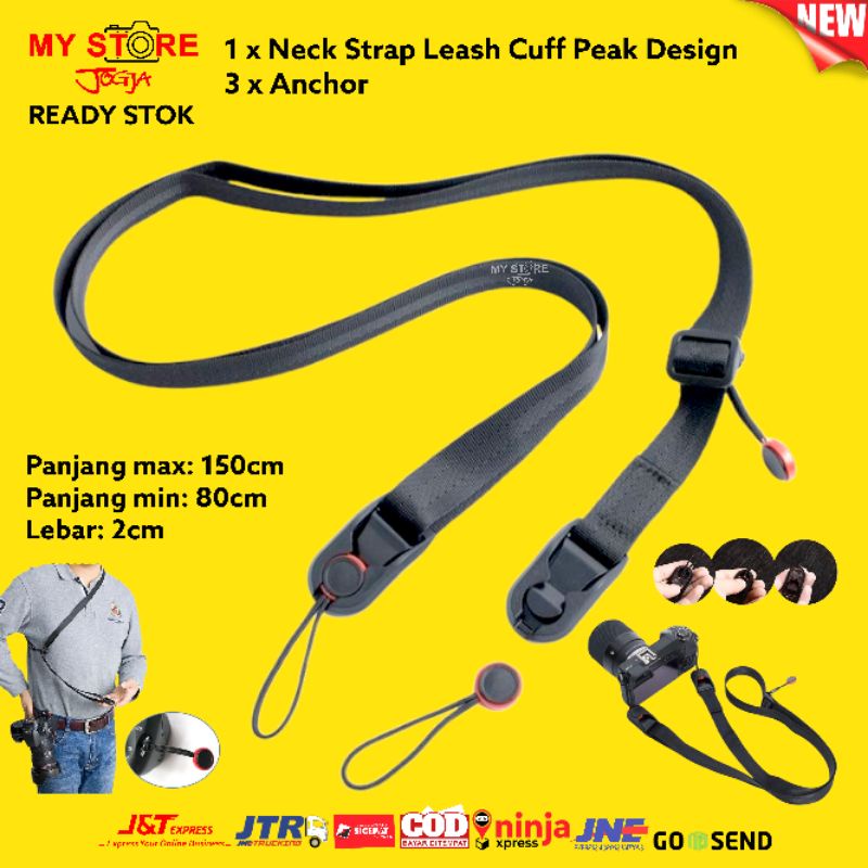 Jual Strap Kamera Model Peak Design Leash Cuff Soulder Neck Strap ...