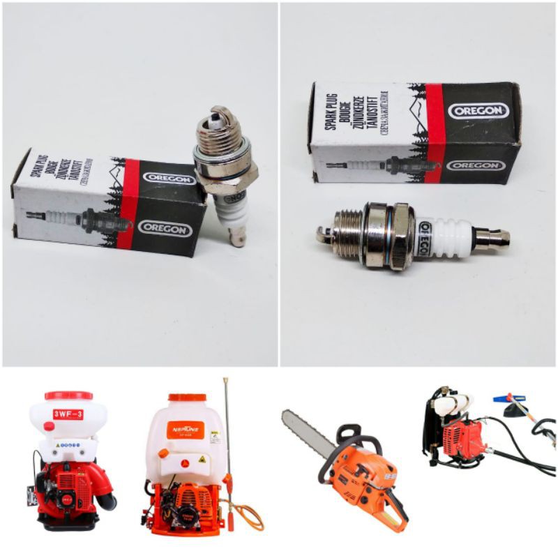 Jual Spark plug busi serbaguna mesin 2tak potong rumput Chainsaw mini Semprot hama trail mini ...