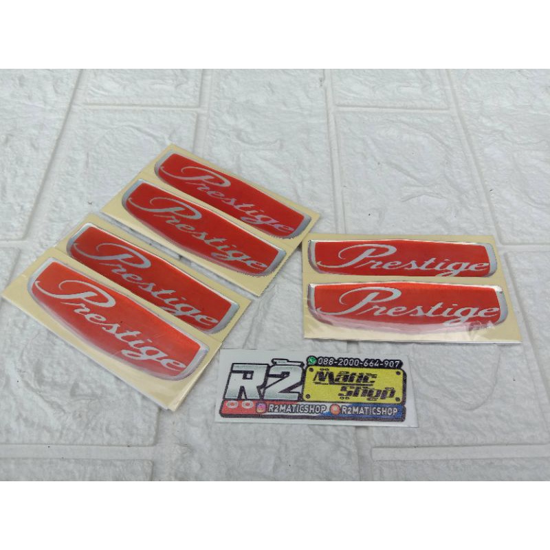 Jual Emblem honda latin warna chrome hitam merah emblem emas tulisan ...