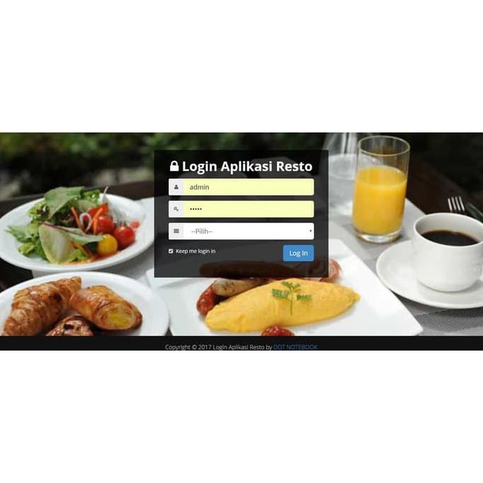 Jual Aplikasi Kasir Restoran / Kafe Berbasis PHP dan Mysql | Shopee ...