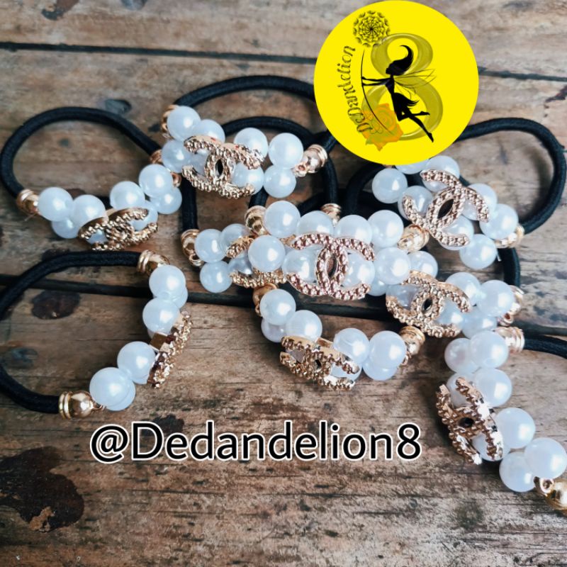 Jual KARET RAMBUT MUTIARA IMPORT MOTIF CANTIK READY STOCK [MURAH ...