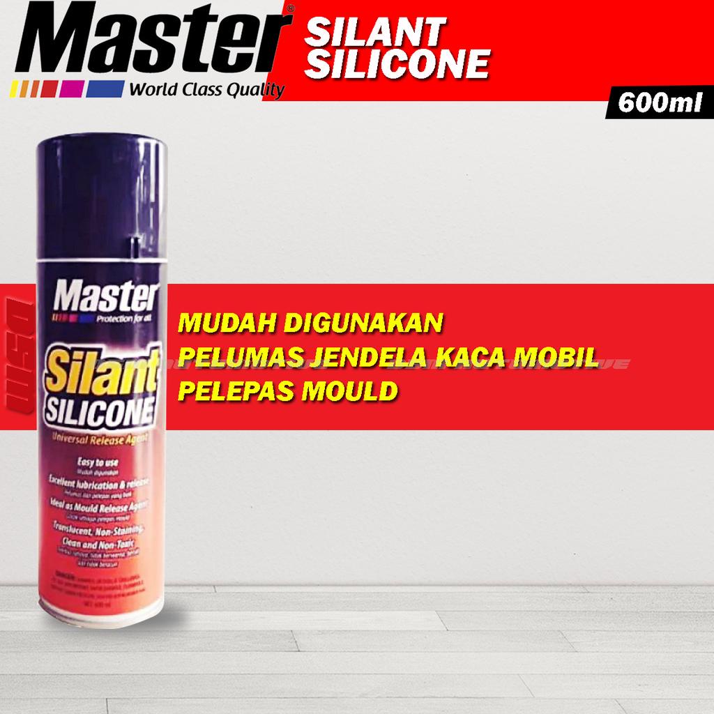 Jual Master Silant Silicone Spray / Pelumas Serbaguna Tidak Lengket ...