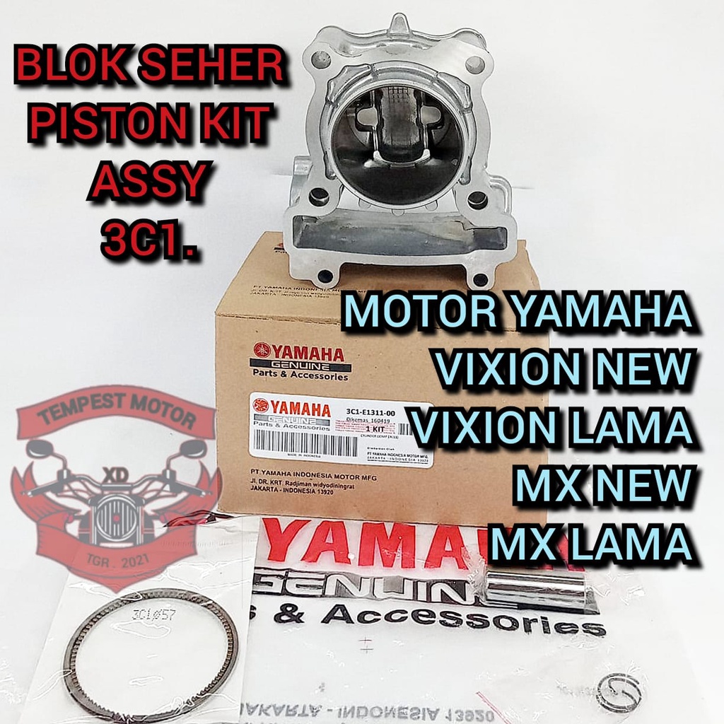 Jual BLOK SEHER VIXION BLOK 3C1 CYLINDER PISTON RING YAMAHA VIXION BLOK PISTON VIXION SILINDER ...