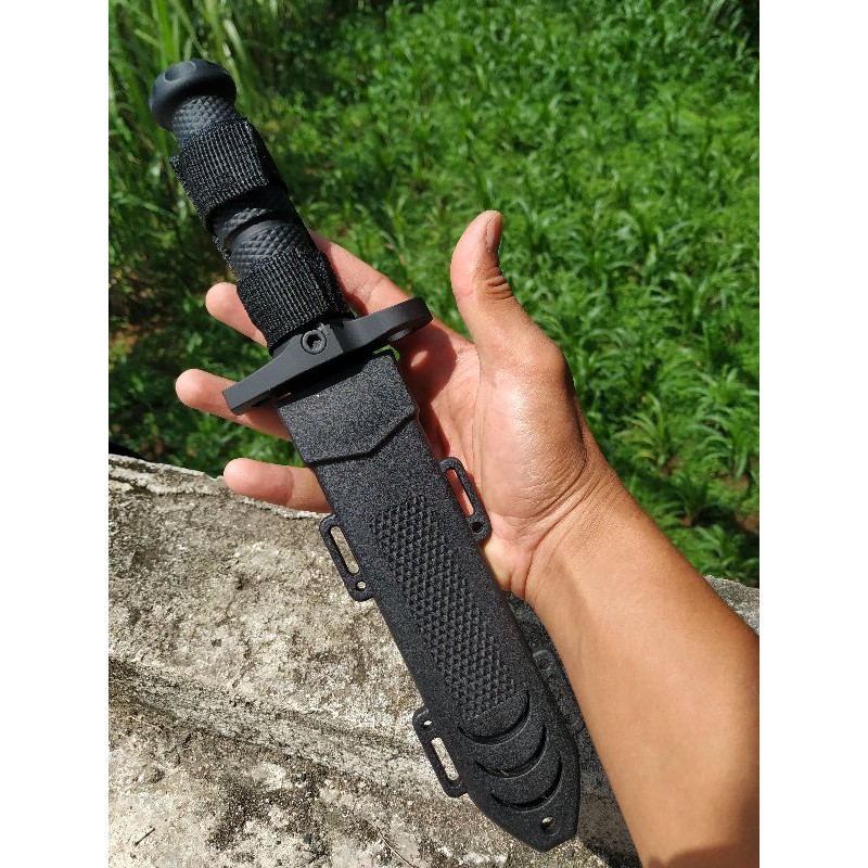 Jual (survival kit)pisau berburu survival Colombia 1318A black | Shopee ...