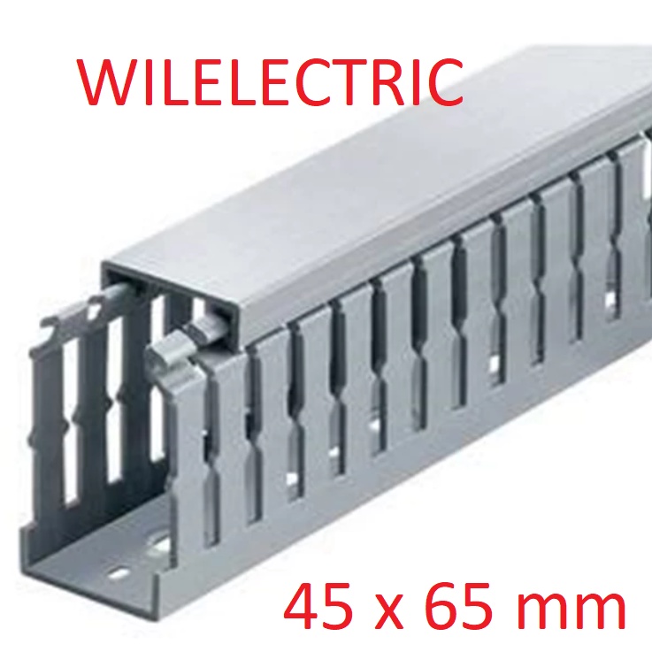 Jual kabel cable duct dak wiring 45 x 65 45x65 mm lubang abu abu 1.7 ...