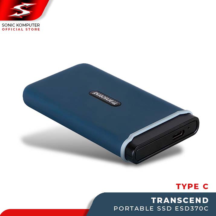 Jual Transcend ESD370C Portable SSD External Type C | ESD 370C | Shopee ...