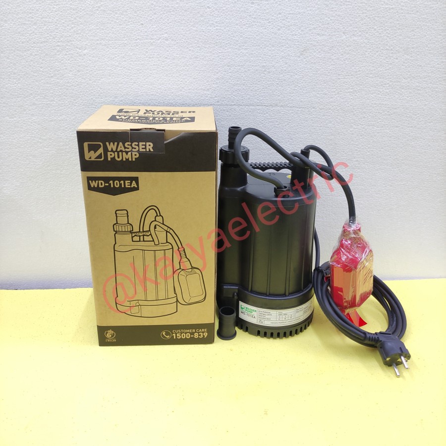 Jual POMPA CELUP POMPA KOLAM WASSER WD 101 EA WD-101EA OTOMATIS ...