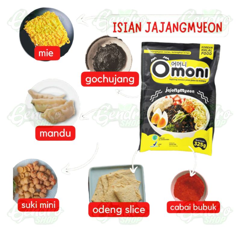 Jual Omoni Jajangmyeon Beef & Chicken By Omini | Korean Halal Food ...
