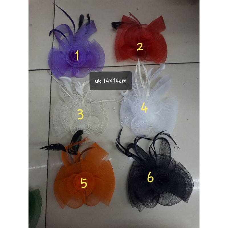 Jual HEADPIECE JALA BUNGA KECIL/FASCINATOR BUNGA | Shopee Indonesia