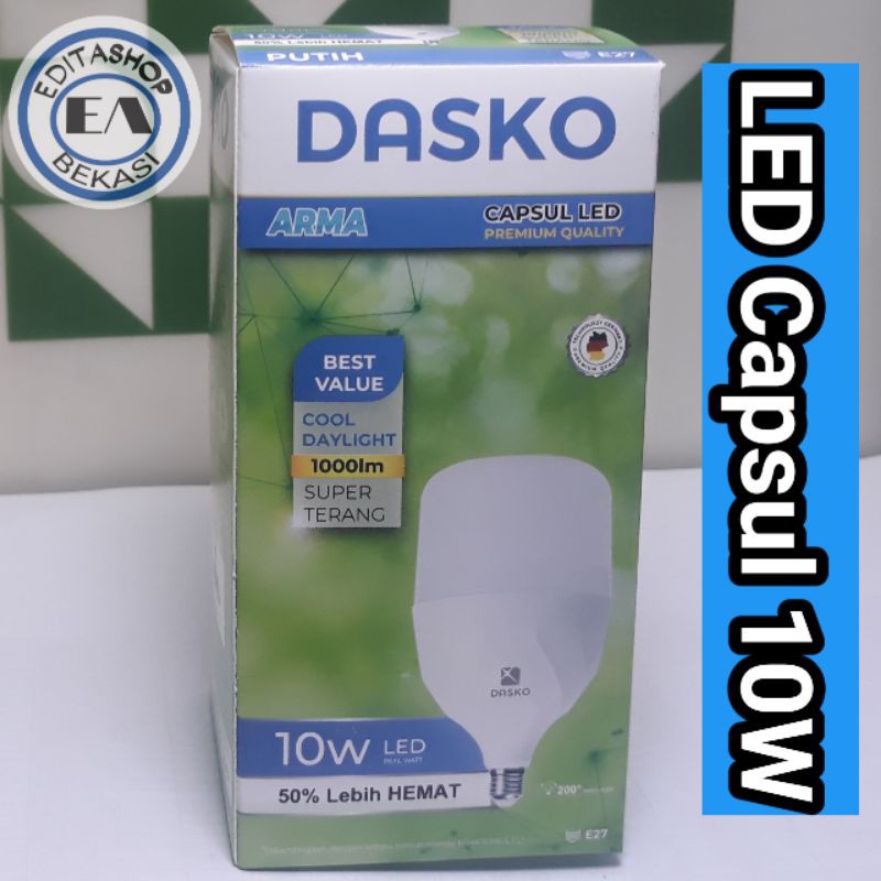 Jual Lampu Dasko LED Capsul 10W | Shopee Indonesia
