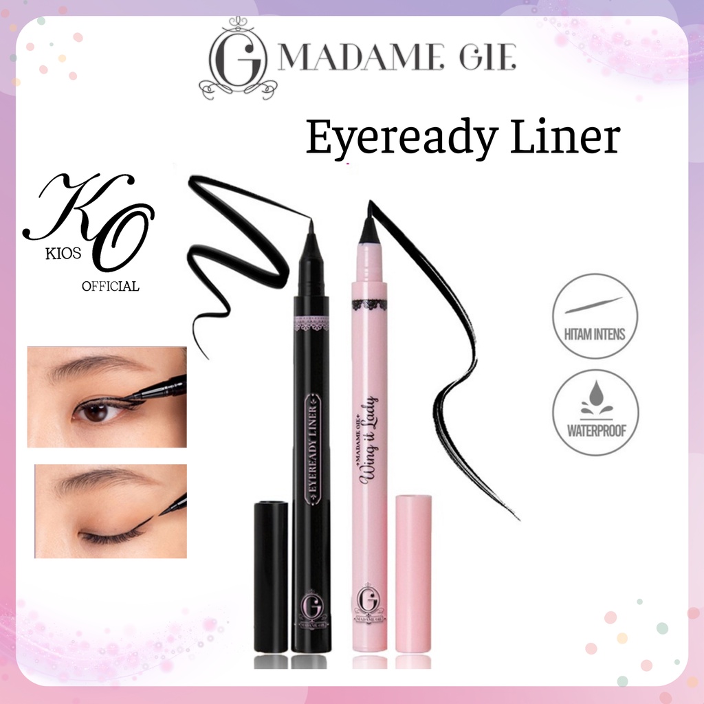 Jual Madame Gie Eyeready Liner & Wing It Lady Liner | Eyeliner ...