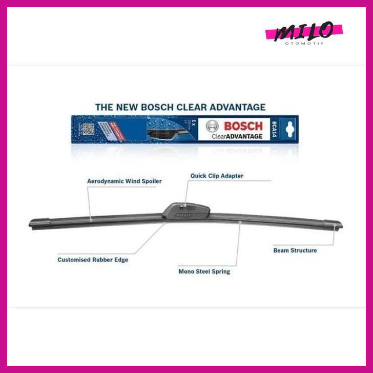 Jual Wiper Mobil Bosch Clear Advantage Bca 28 Pc -66122 Sale!! | Shopee Indonesia