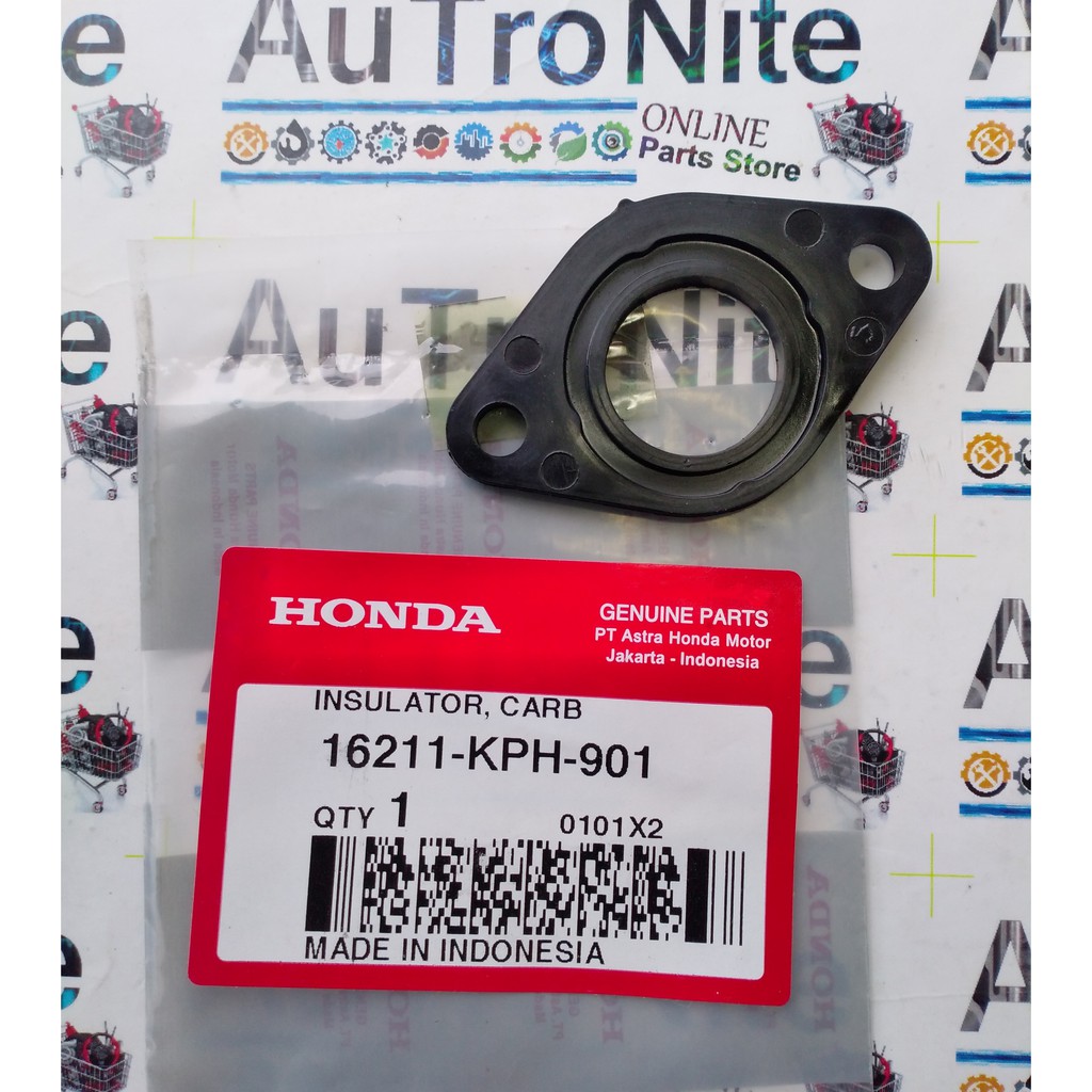 Jual Fiber Insulator Intake Carb 16211-KPH-901 Ori Honda Absolute Revo Blade 110 Kirana Karisma ...