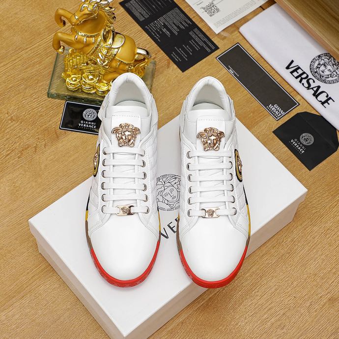 Jual Versace New Men's Casual Shoes | Shopee Indonesia