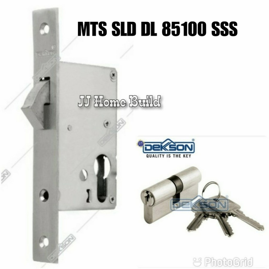 Jual Body Kunci Sliding DEKSON MTS SLD DL 85100 SSS + CYL DC DL 60 MM ...